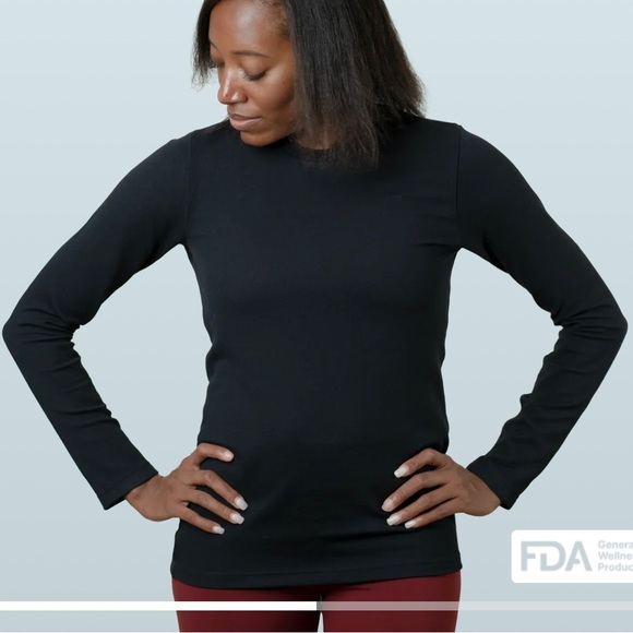 Lambs | Tops | Lambs Faraday Womens Black Long Sleeve Radiation And Uv ...